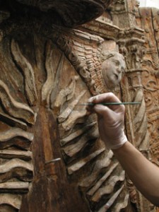 Proceso de conservación preventiva del retablo de la Virgen del Pópulo ...